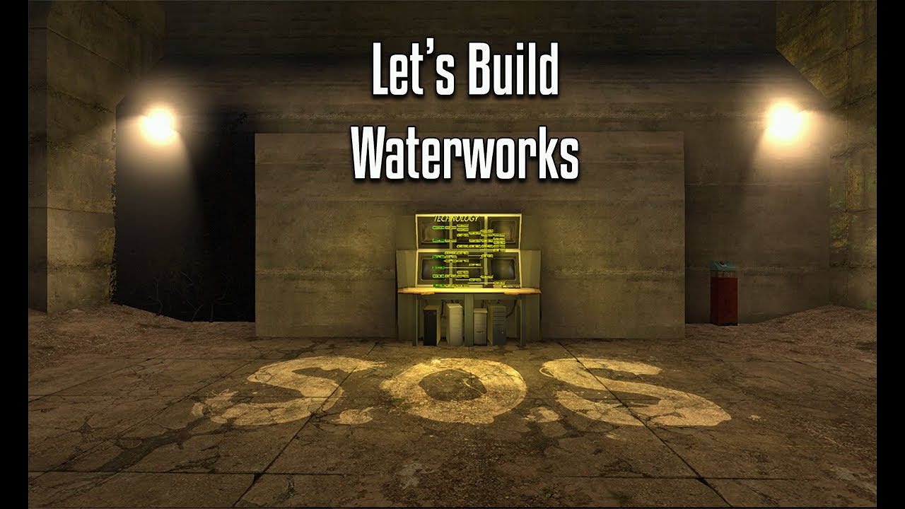 Left 4 Dead 2 - Lets Build Waterworks Custom Campaign Gameplay - YouTube