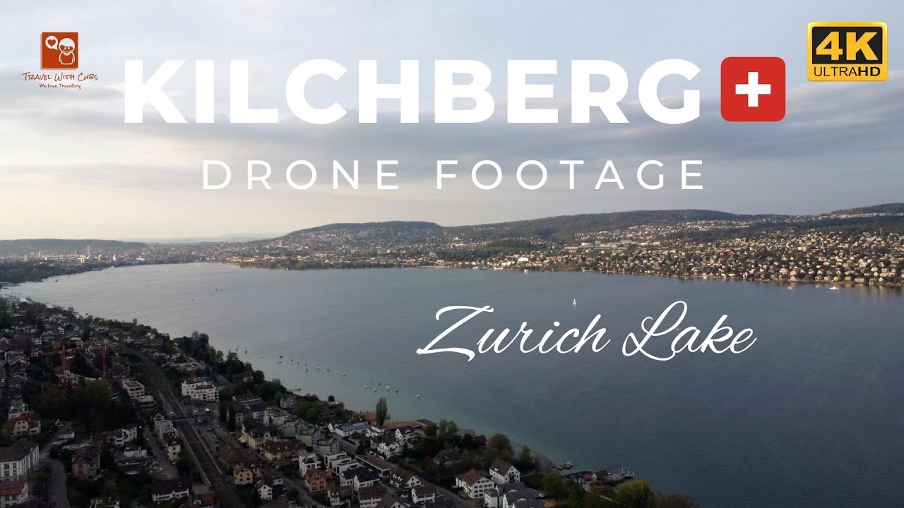 Breathtaking Aerial Views of Kilchberg, Switzerland | Lake Zurich From ...