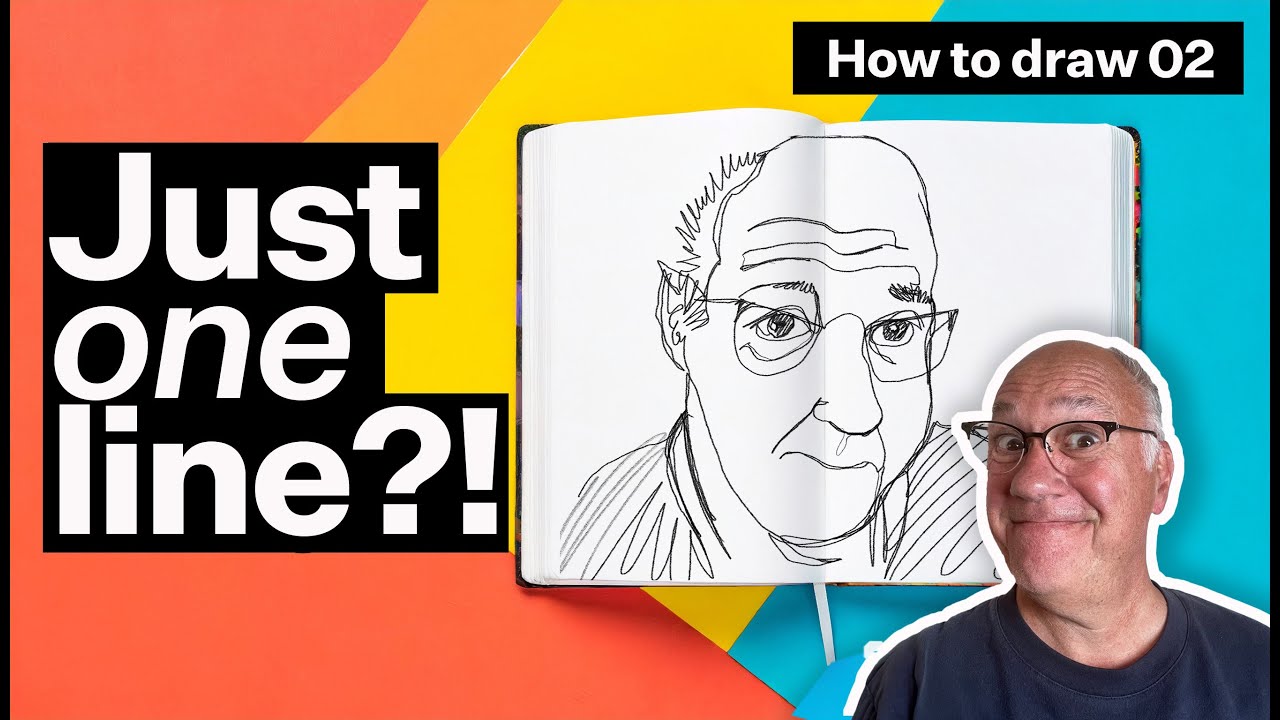 Drawing with a Continuous Line: How to Draw #2 - YouTube