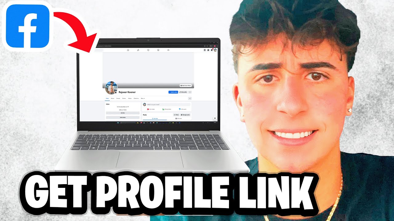 How To Copy Facebook Profile Link In Laptop & PC - Fastest Guide - YouTube