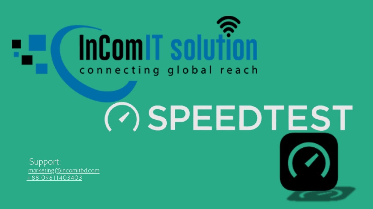 Incomit Solution 735 TK (6.12$) 25Mbps Speed Test | IncomIT Solution ...