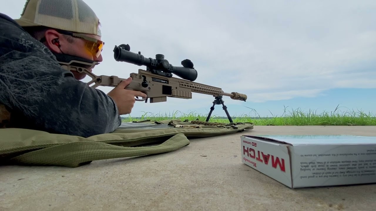 Accuracy International AXMC - 900 Yards - 6.5 CM - Suppressed - YouTube