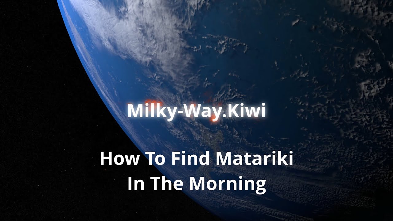 How To Find Matariki in 2020 - YouTube
