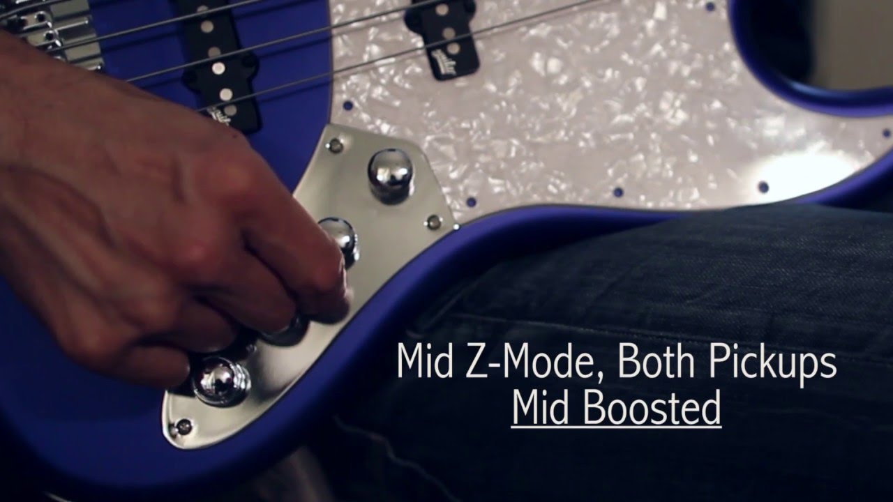 Audere Pro Z Bass Preamp Demo - YouTube