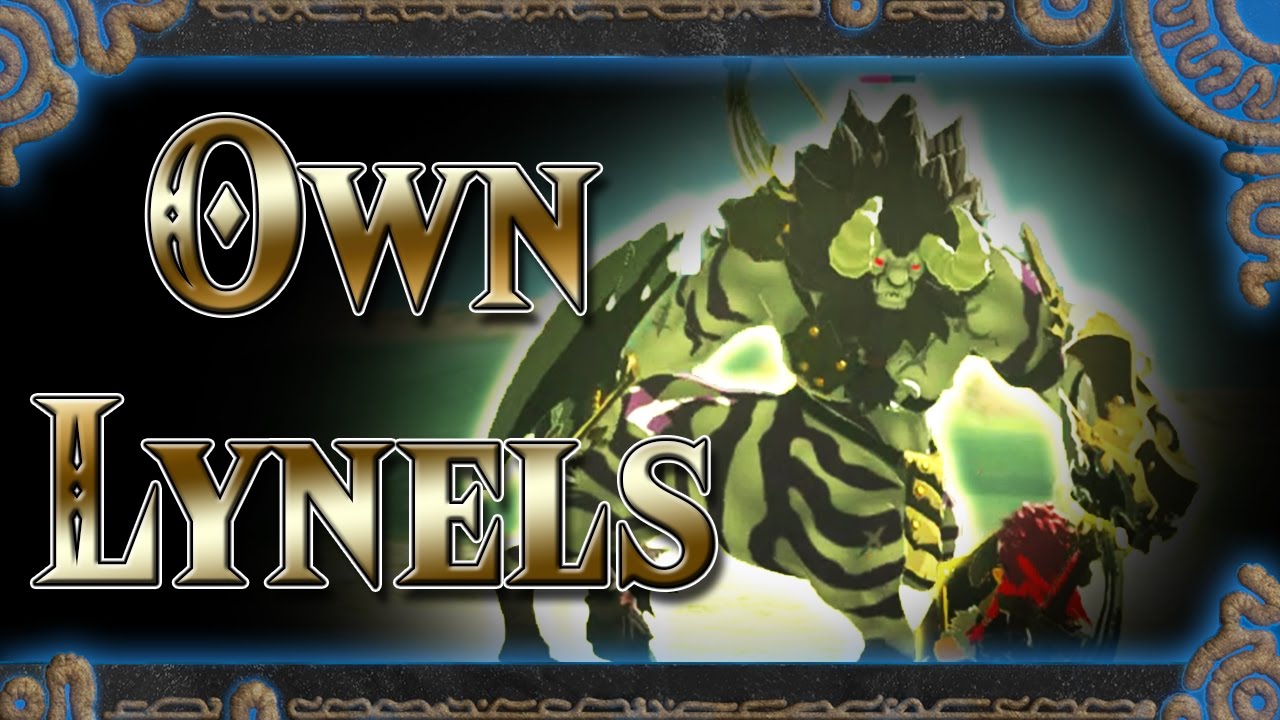 Lynel Strategy In Depth Guide for Zelda Breath of the Wild - YouTube