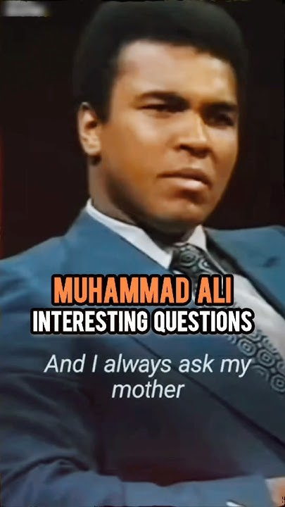Muhammad Ali Interesting Questions| Story of Muhammad Ali - YouTube