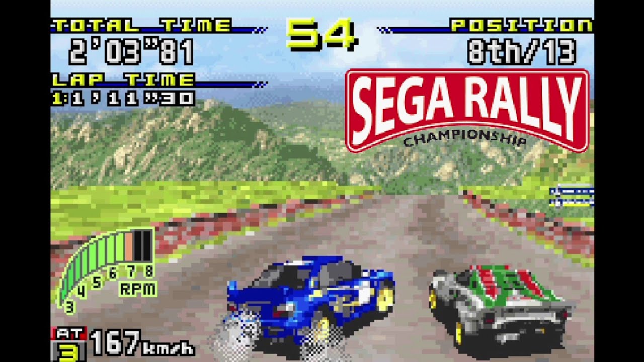 Sega Rally Championship - GBA Gameplay - YouTube