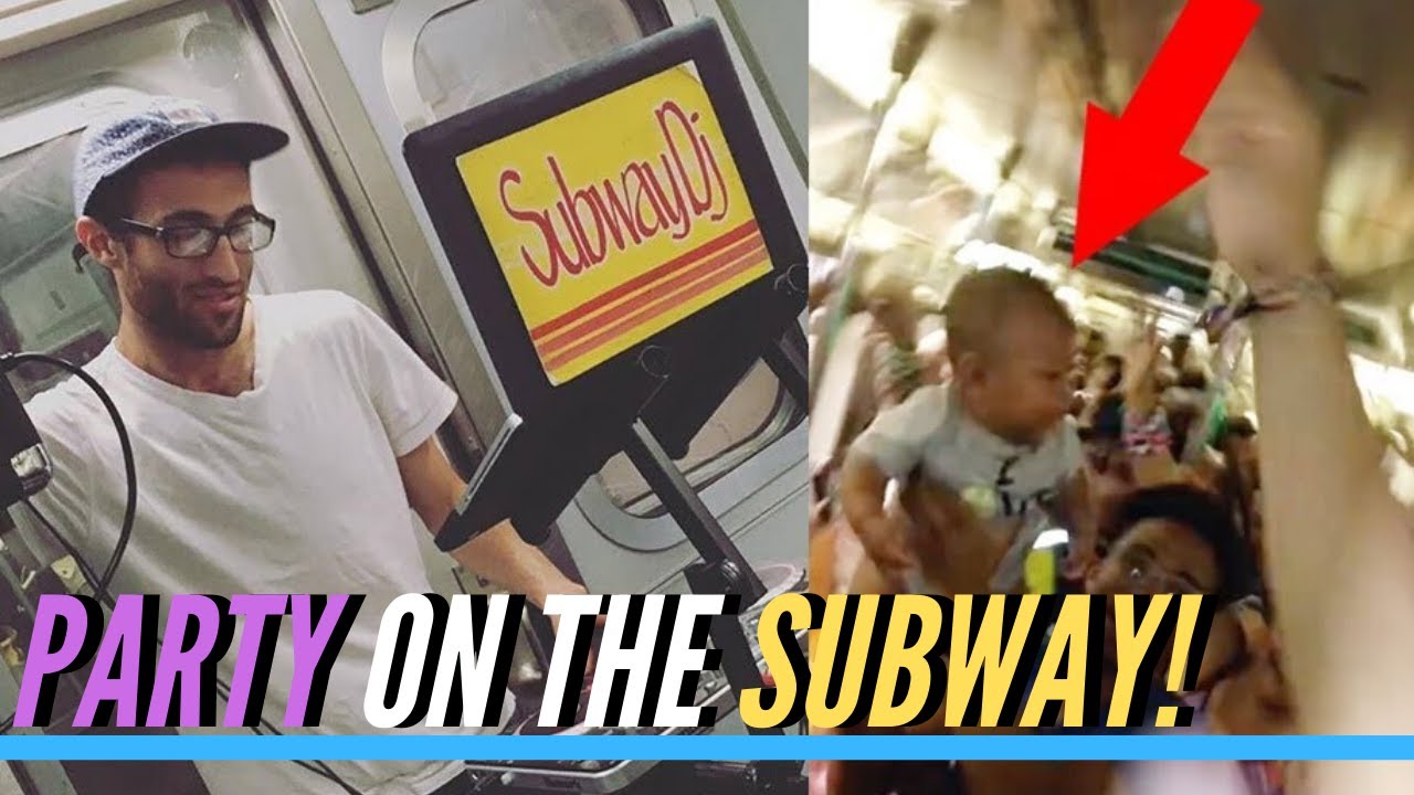 Ultimate Dance Party on The NYC Subway! - YouTube