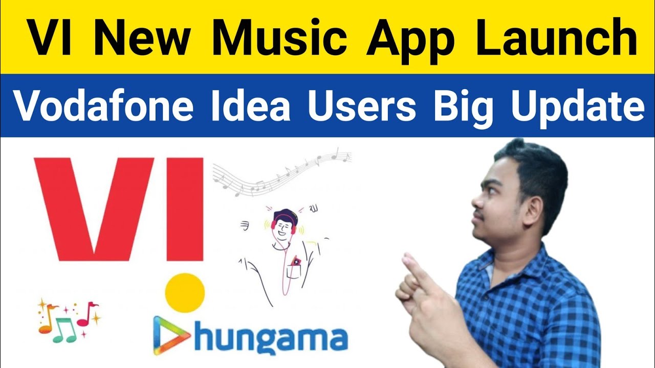VI New Music App Launch | Vodafone Idea Users Big Update | Vodafone ...