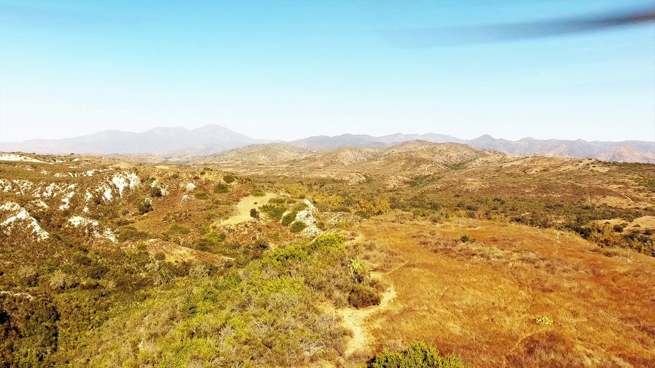 Aerial Vies of Ronald W. Caspers Wilderness Park in Orange County ...