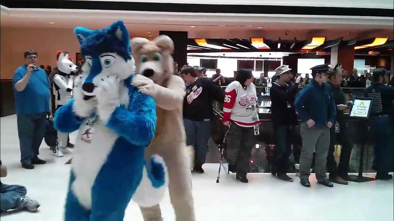 Midwest Furfest 2013 Fursuit Parade Part 2 - YouTube