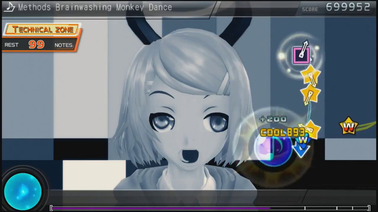 Hatsune Miku Project Diva F2nd - Methods Brainwashing Monkey Dance Edit ...