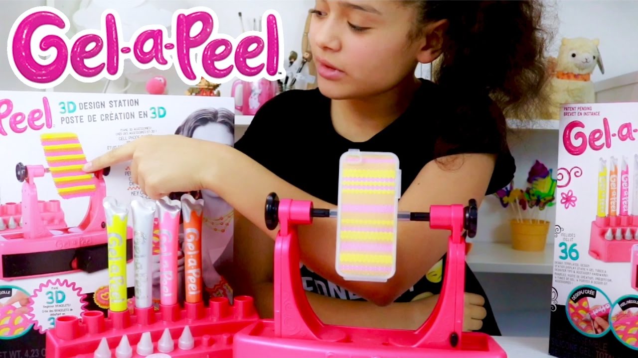 Ambi C | Gelapeel Phone Case DIY | Toy Unboxing - YouTube