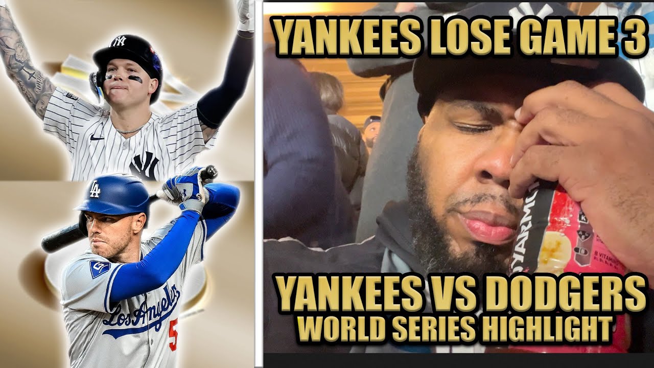 Yankees LOSE at Home | WORLD SERIES GAME 3 HIGHLIGHT - YouTube