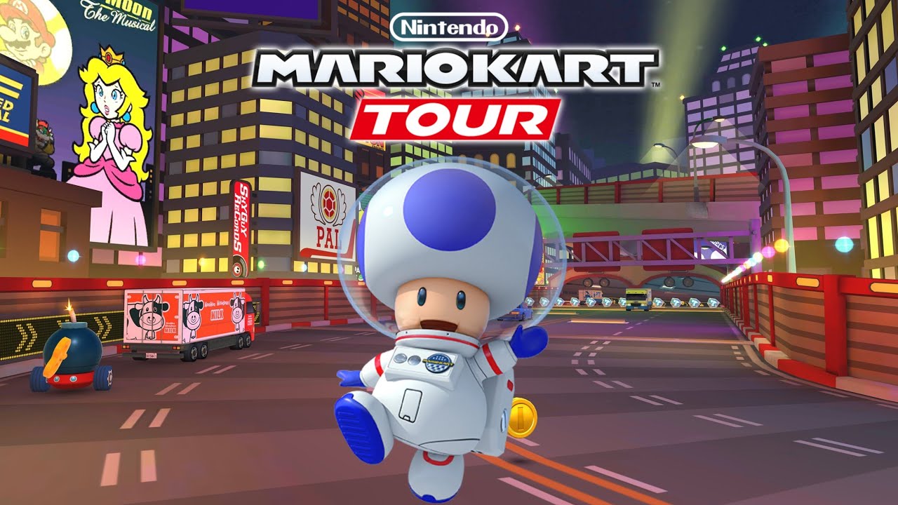 Mario Kart Tour Toad (Astronaut) Quick Play (Summer Tour 2024) - YouTube