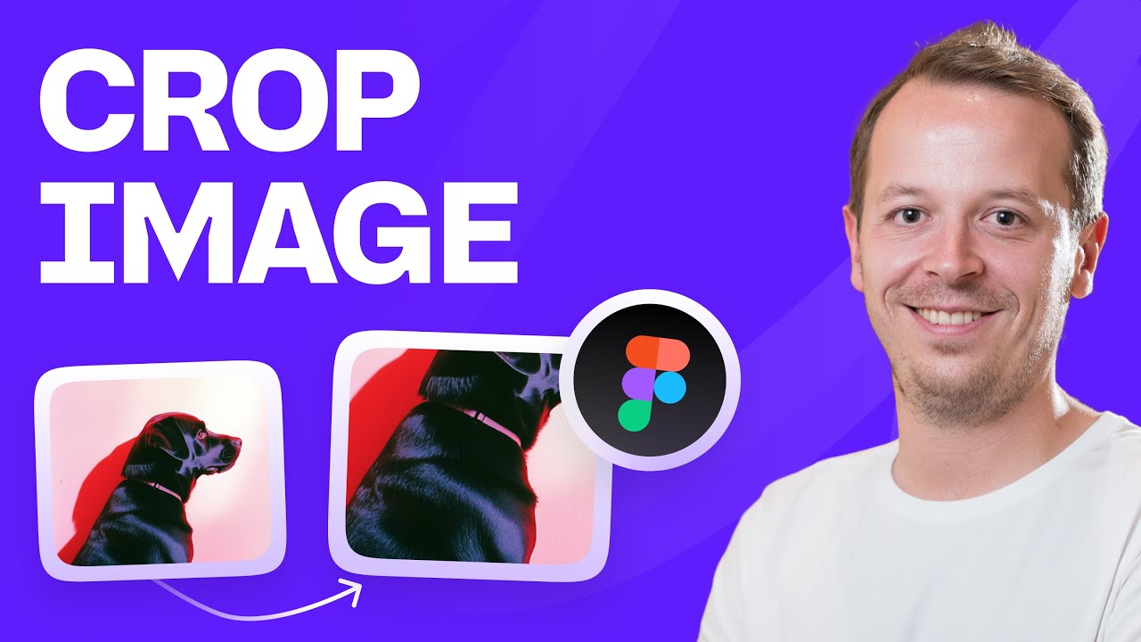 How to crop an image in Figma - YouTube