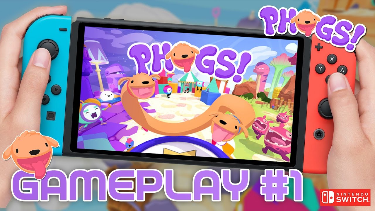 PHOGS! Switch Gameplay (30 Minutes Co-op Players) | PHOGS Nintendo ...
