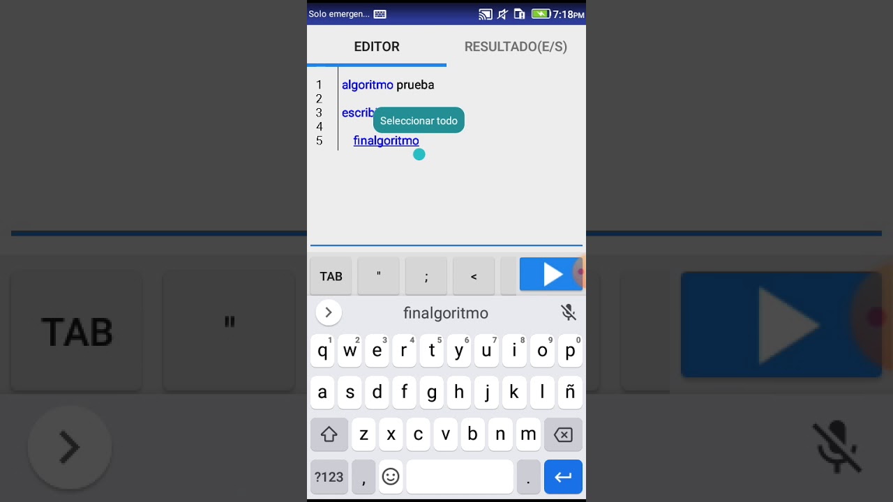 Utilización del comando escribir (Teléfono Celular) - YouTube