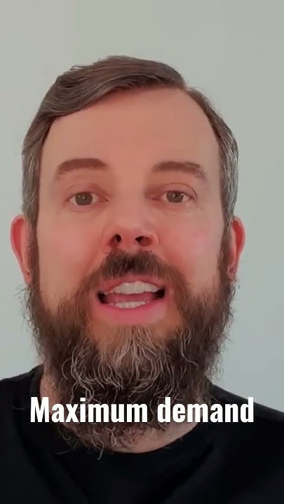 Maximum demand tip-use design current - YouTube