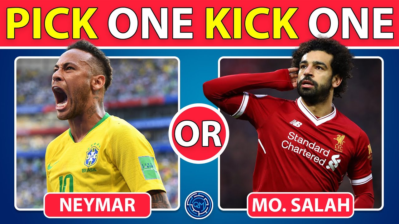 Pick One Kick One - Football Players ⚽️ - YouTube