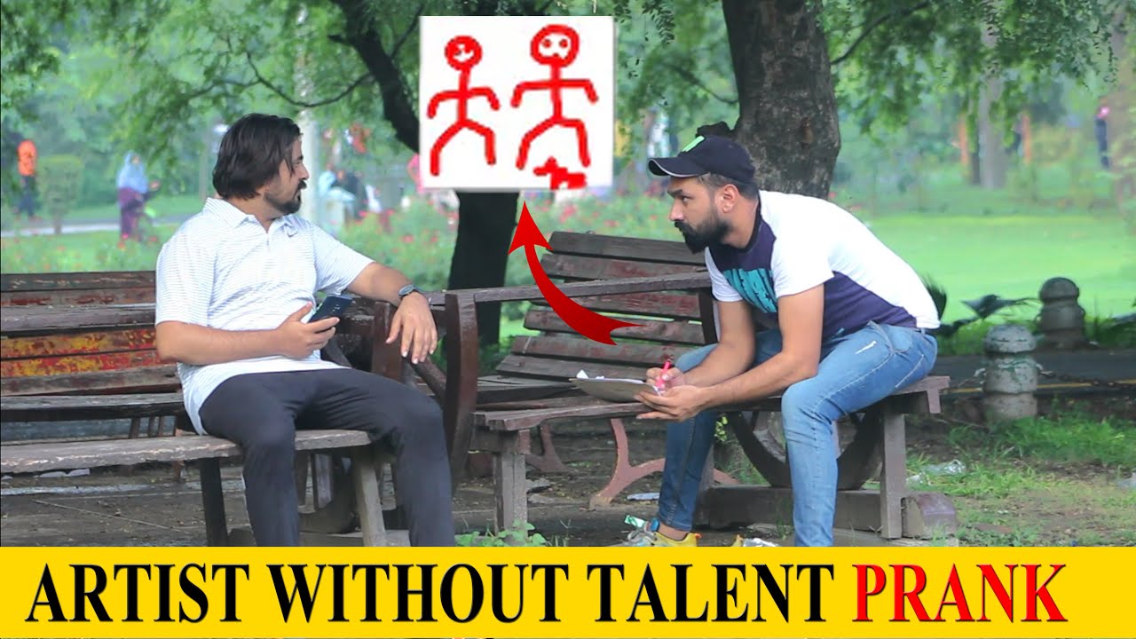 ARTIST WITHOUT TALENT Paint stranger people ️ - 😂AWESOME REACTIONS😂 - NON SCRIPTED PRANK - YouTube