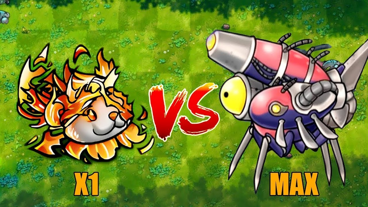 PVZ 1 Fusion 2.2 Challenge: New Fusion Plant vs Scorpion Robot Zombie ...