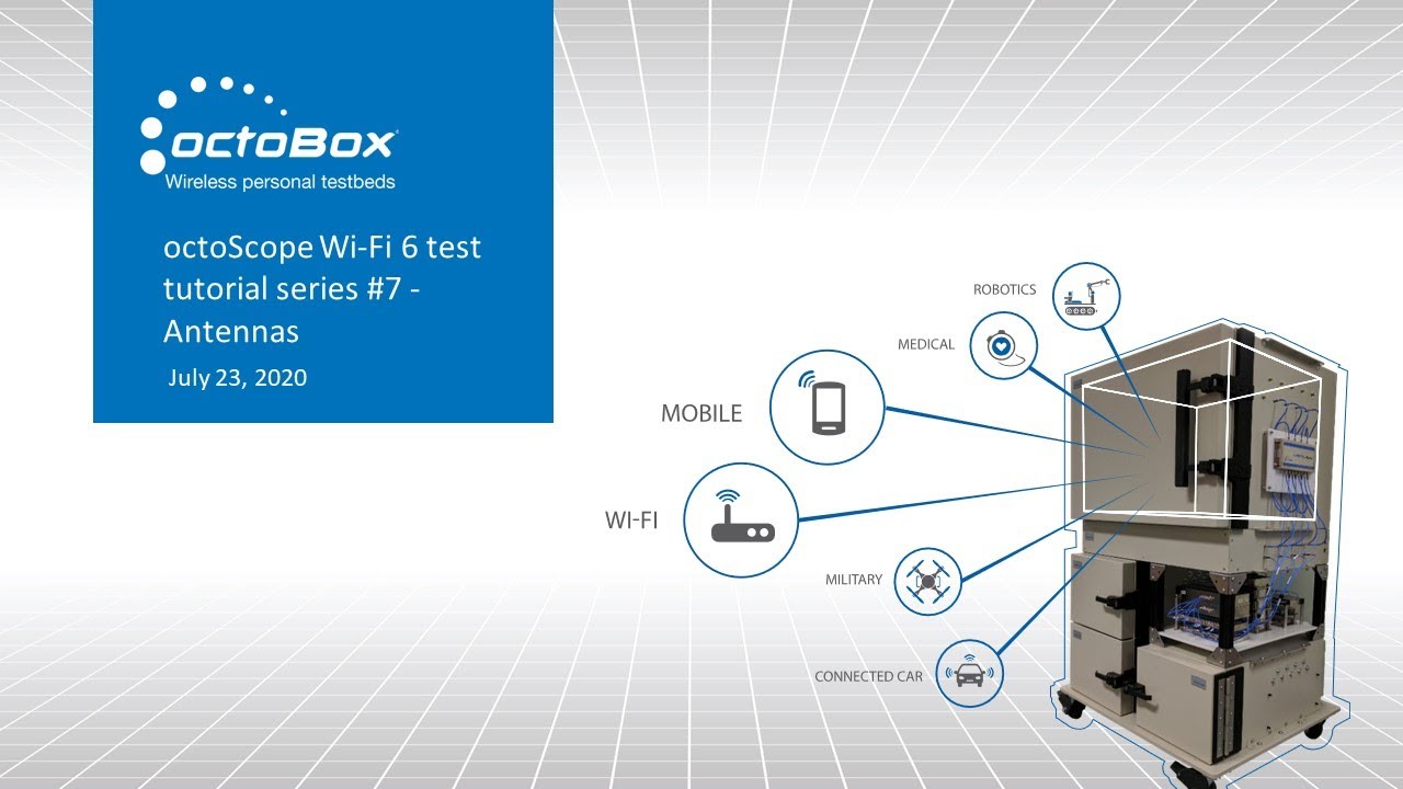 octoScope Wi-Fi 6 test tutorial series #7 - Antennas - YouTube