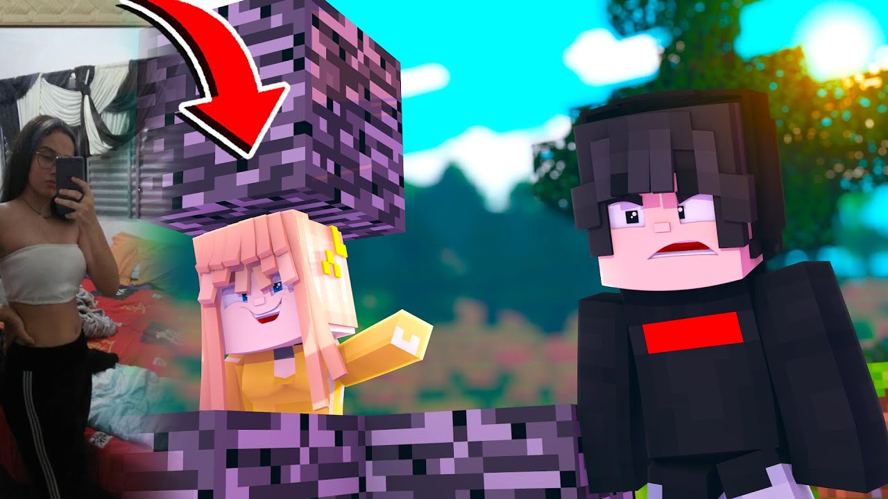 Minecraft Trollando Players 9 Fomos Trollados Pela Menina 😡 Youtube