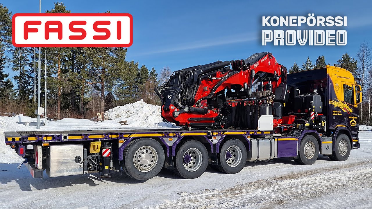 Fassi 1450 Rusanen FIN 2023 - YouTube
