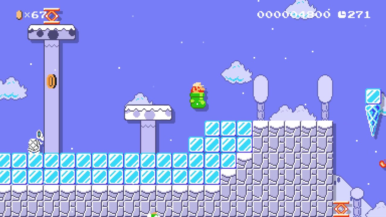 Super Mario Maker 2 🔧 Ice Peak 🔧 by NewQuentin - YouTube