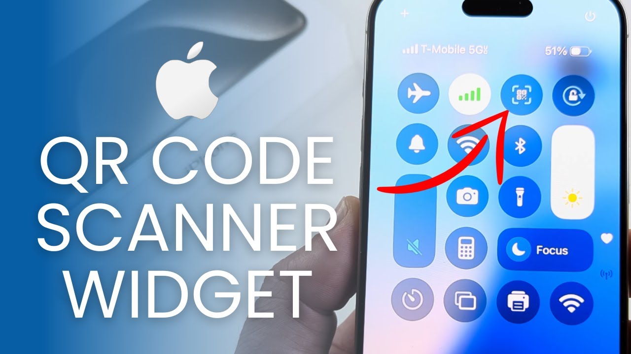 iOS 18: How To Add QR Code Scanner To Control Center On iPhone - YouTube