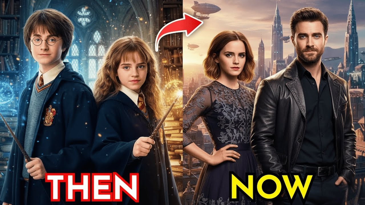 Harry Potter🔥Then and Now! (2001–2025) | Harry Potter and the Sorcerer ...