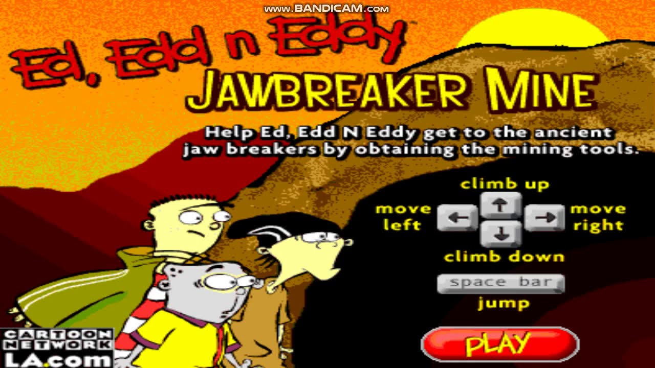 Ed, Edd n Eddy Jawbreaker Mine (Cartoon Network Games) - YouTube