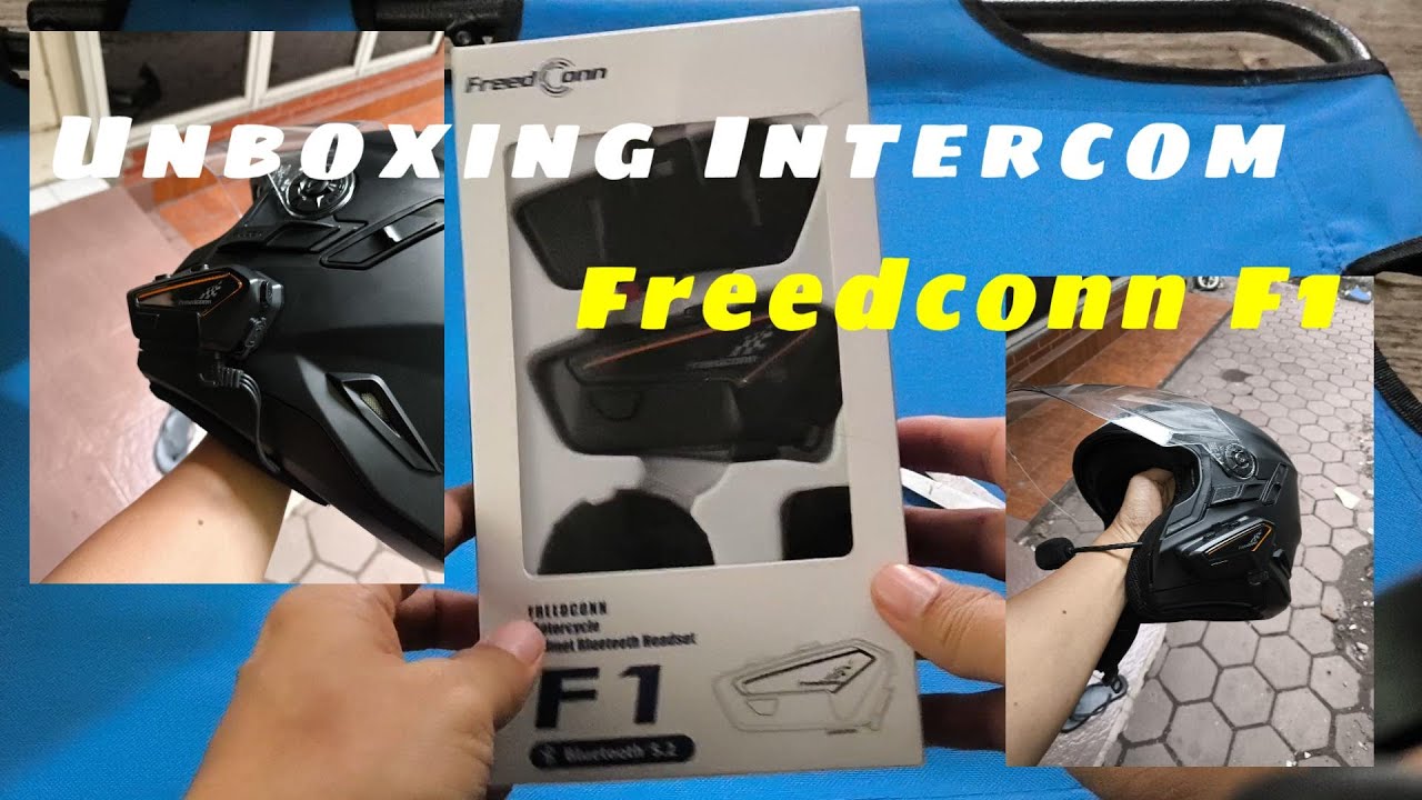 Unboxing Intercom Freedconn F1 - YouTube