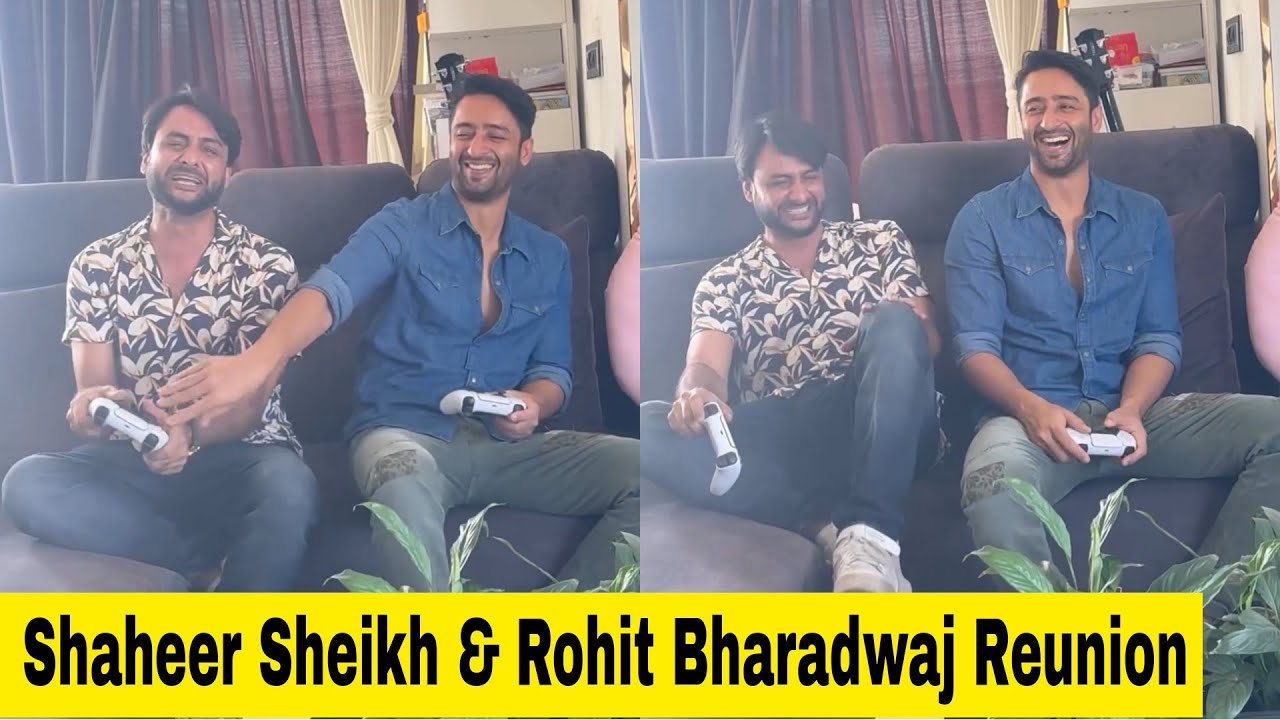 Shaheer Sheikh & Rohit Bharadwaj Reunion. #shaheersheikh #mahabharat - YouTube