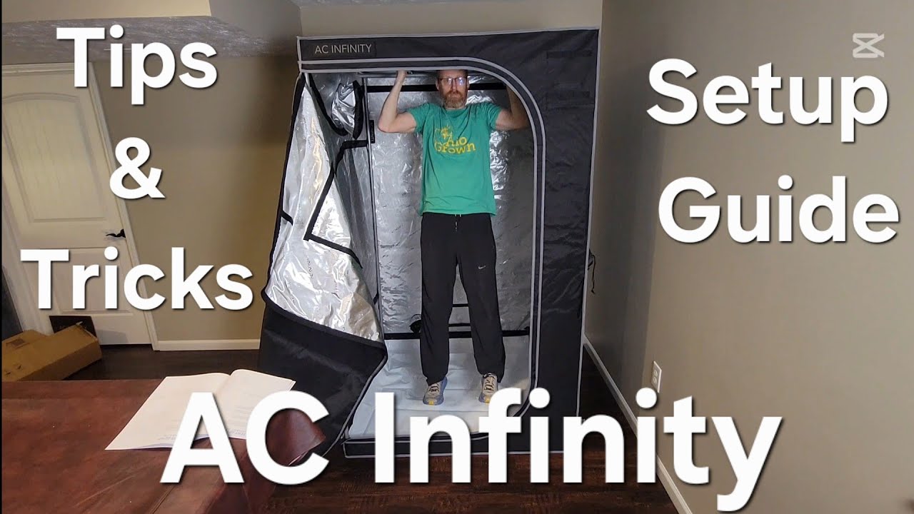 AC Infinity 4x4 Tent Tips and Tricks Set Up Guide - YouTube