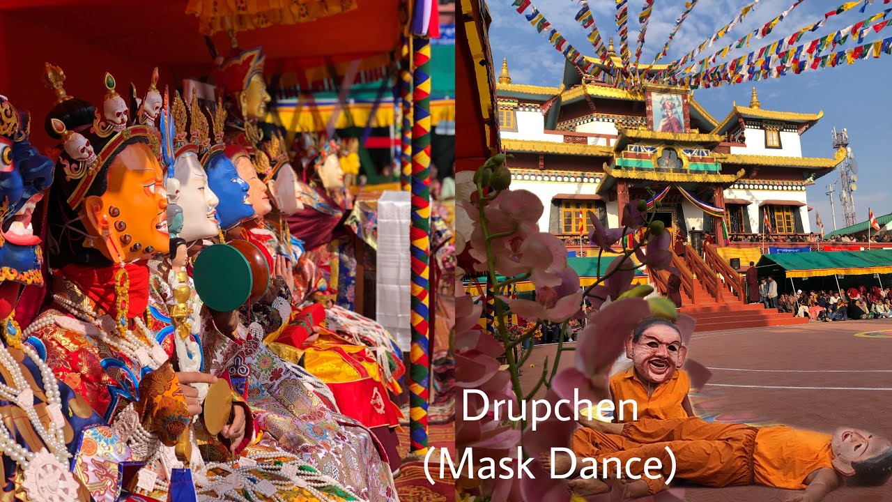 The Eight Manifestation of Guru Rinpoche//Mask Dance//Zang Dhok Palri ...