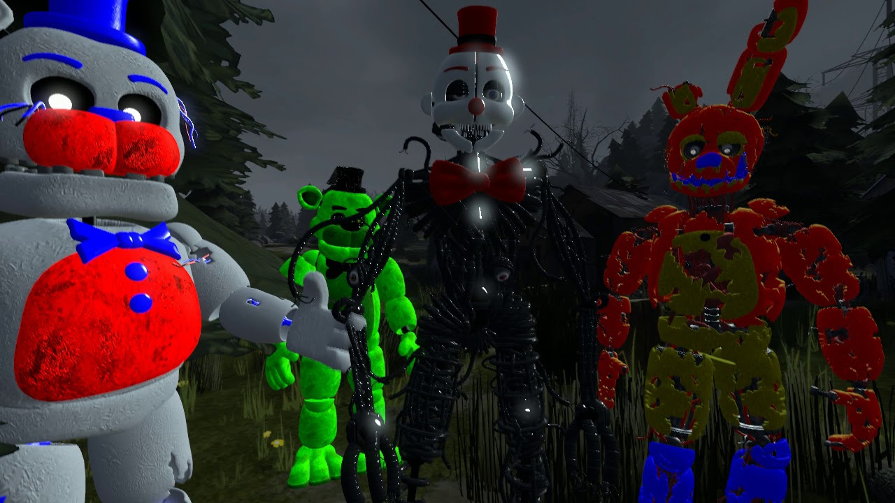 [FNAF/SFM] Special Strike Rebellion OC Preview 2 part 2 - YouTube