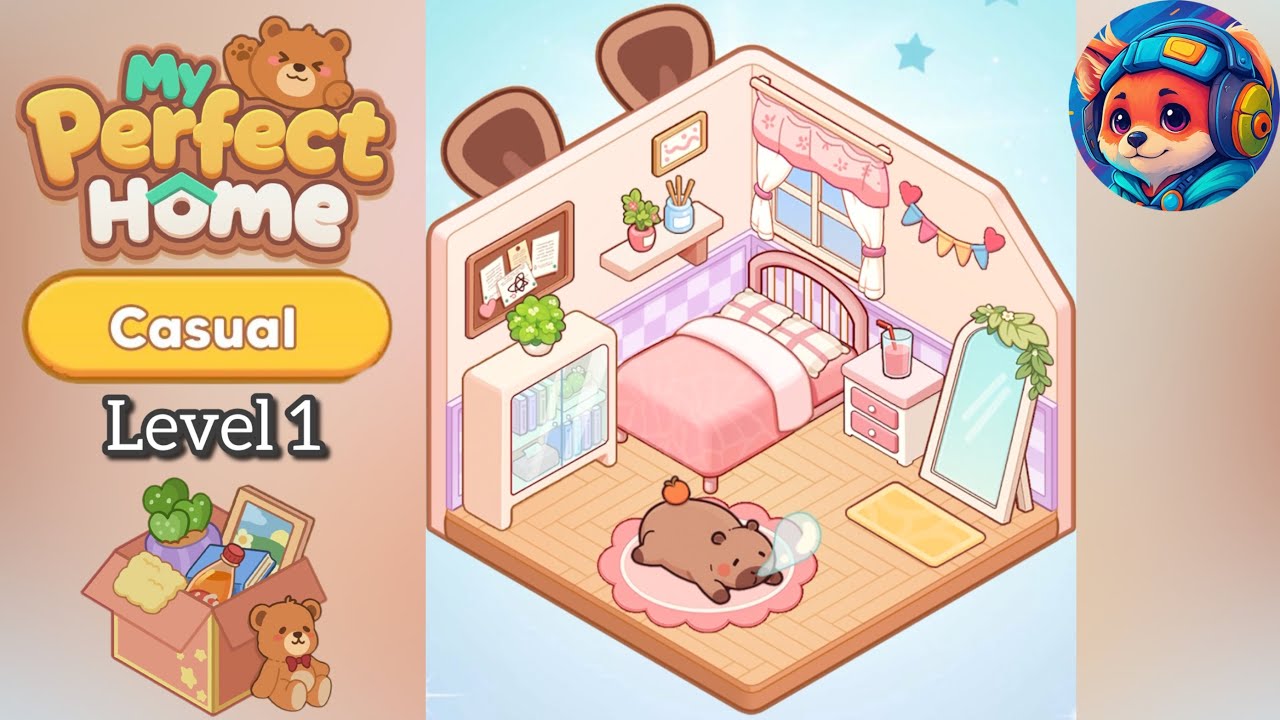 My Perfect Home Casual Level 1 Guide & Answers | Mobile Gameplay ...