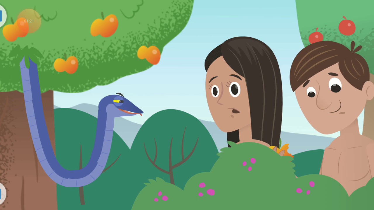 Bible For Kids The First Sin - YouTube