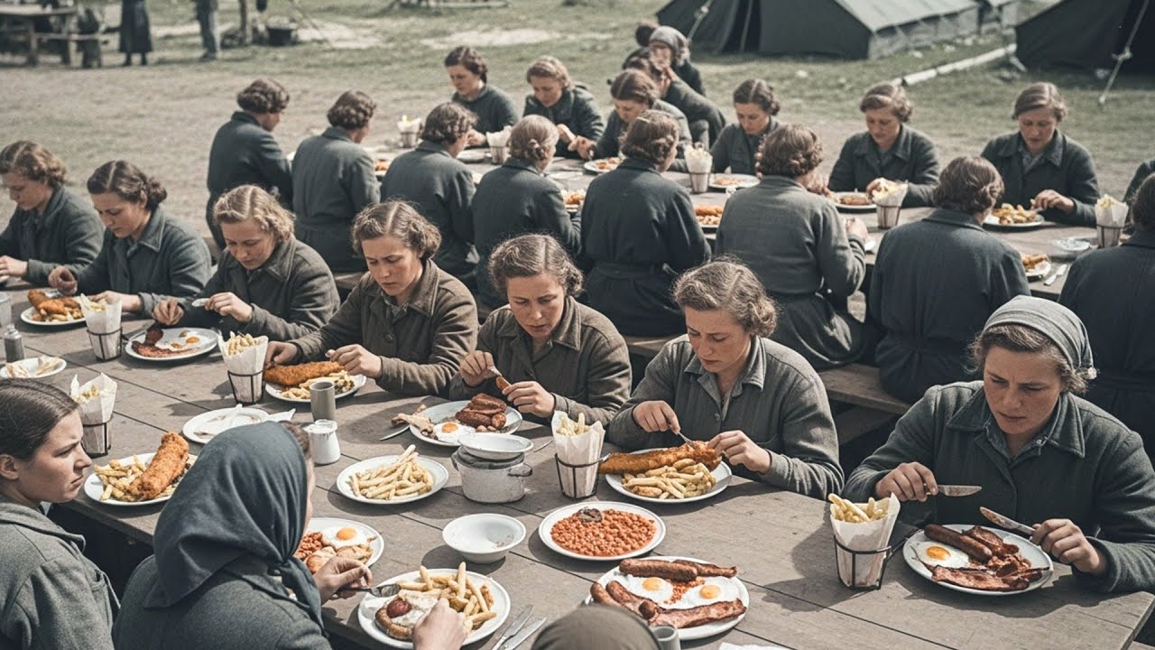 "The British Said, Fish And Chip and English Breakfast'" Female German ...