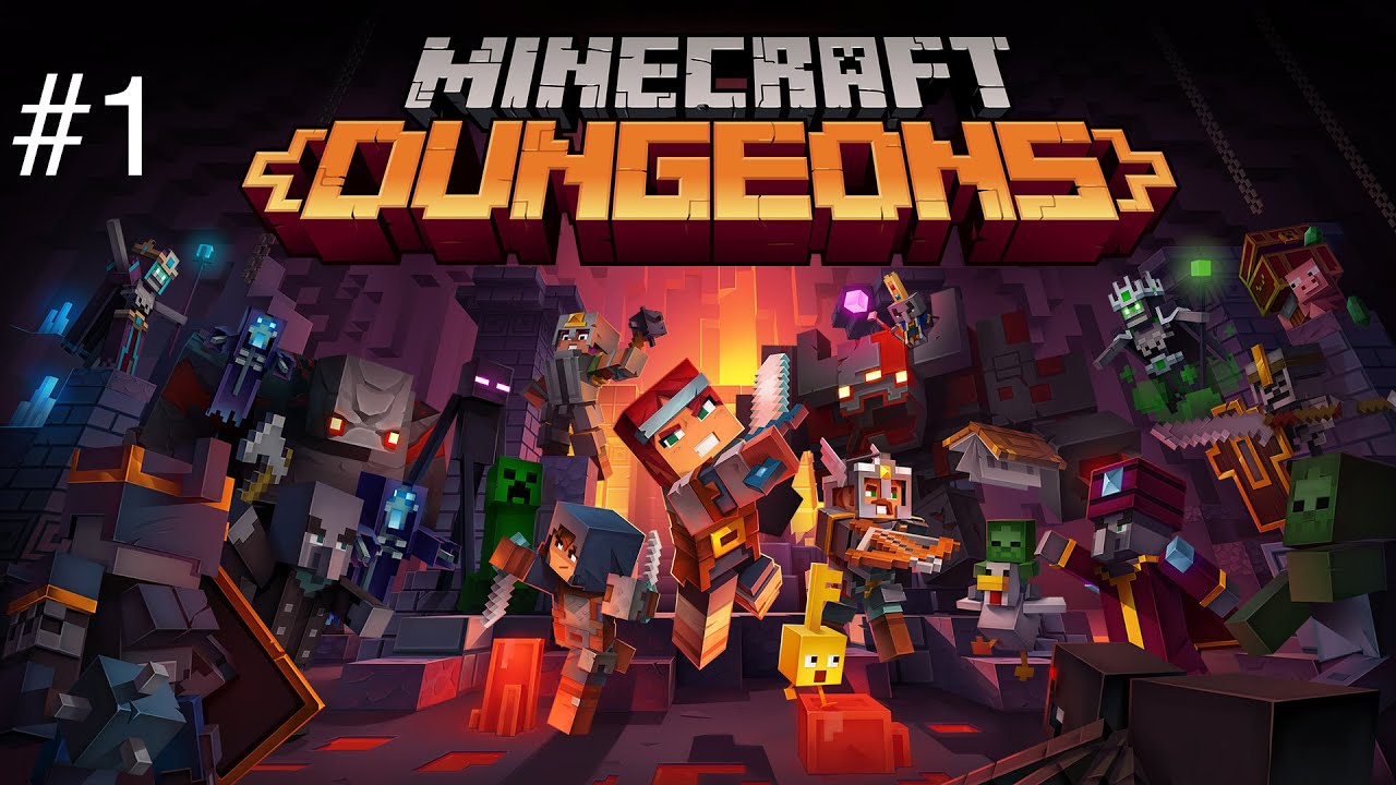 *LIVE* MINECRAFT DUNGEONS Gameplay w/ Ninja-Chipmunk #1 - YouTube