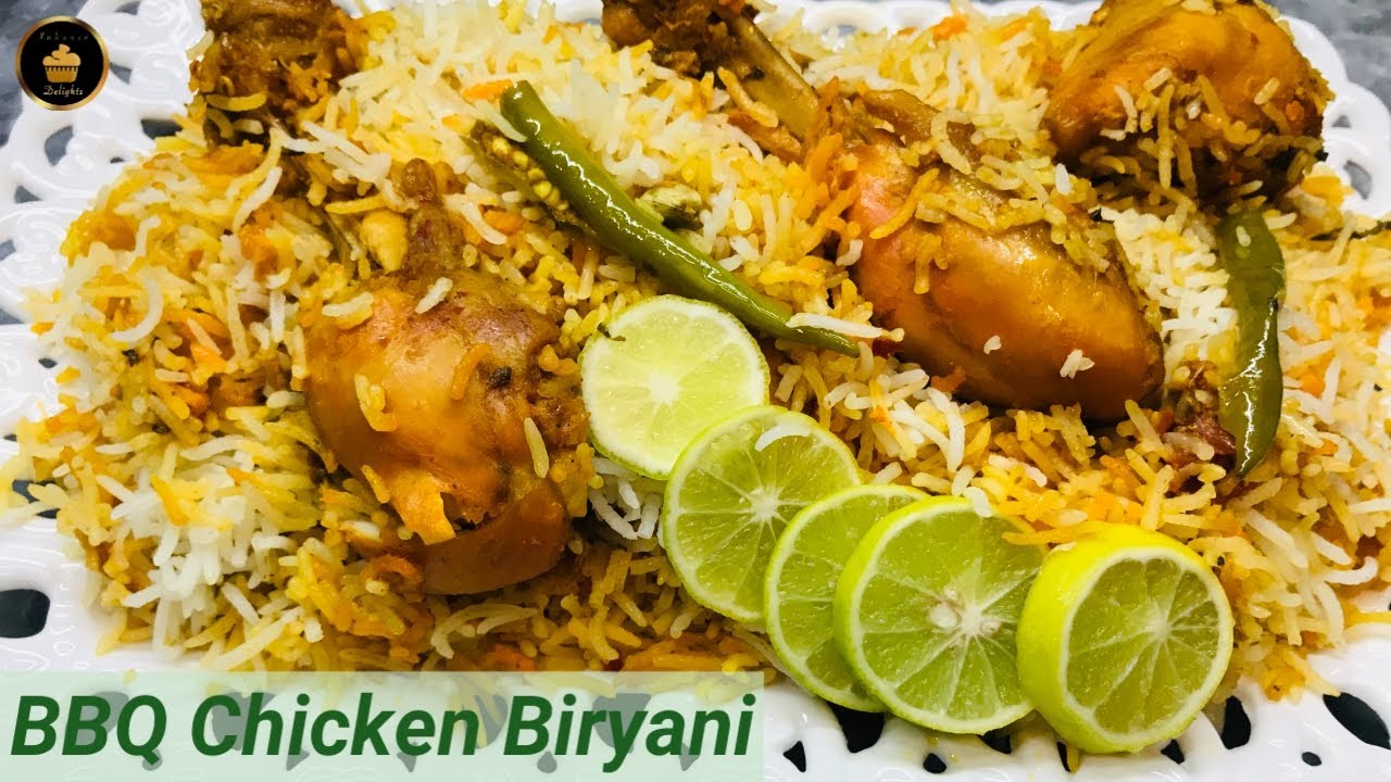 Special BBQ Chicken Biryani Recipe | Chicken Biryani Recipe | Smokey ...
