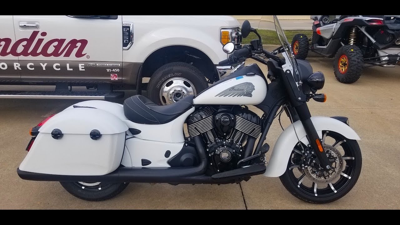 Indian Springfield Darkhorse 2019: Demo Ride and Vlog - YouTube