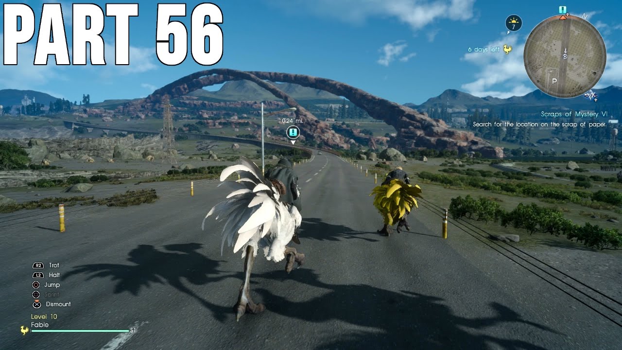 Final Fantasy XV - 100% Walkthrough Part 56 [PS4] – Treasure Map Pieces ...
