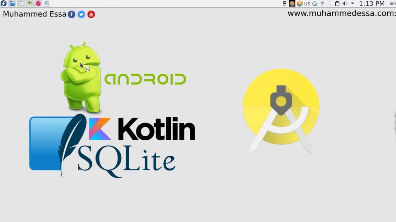 35 Kotlin android SQLite Database - YouTube