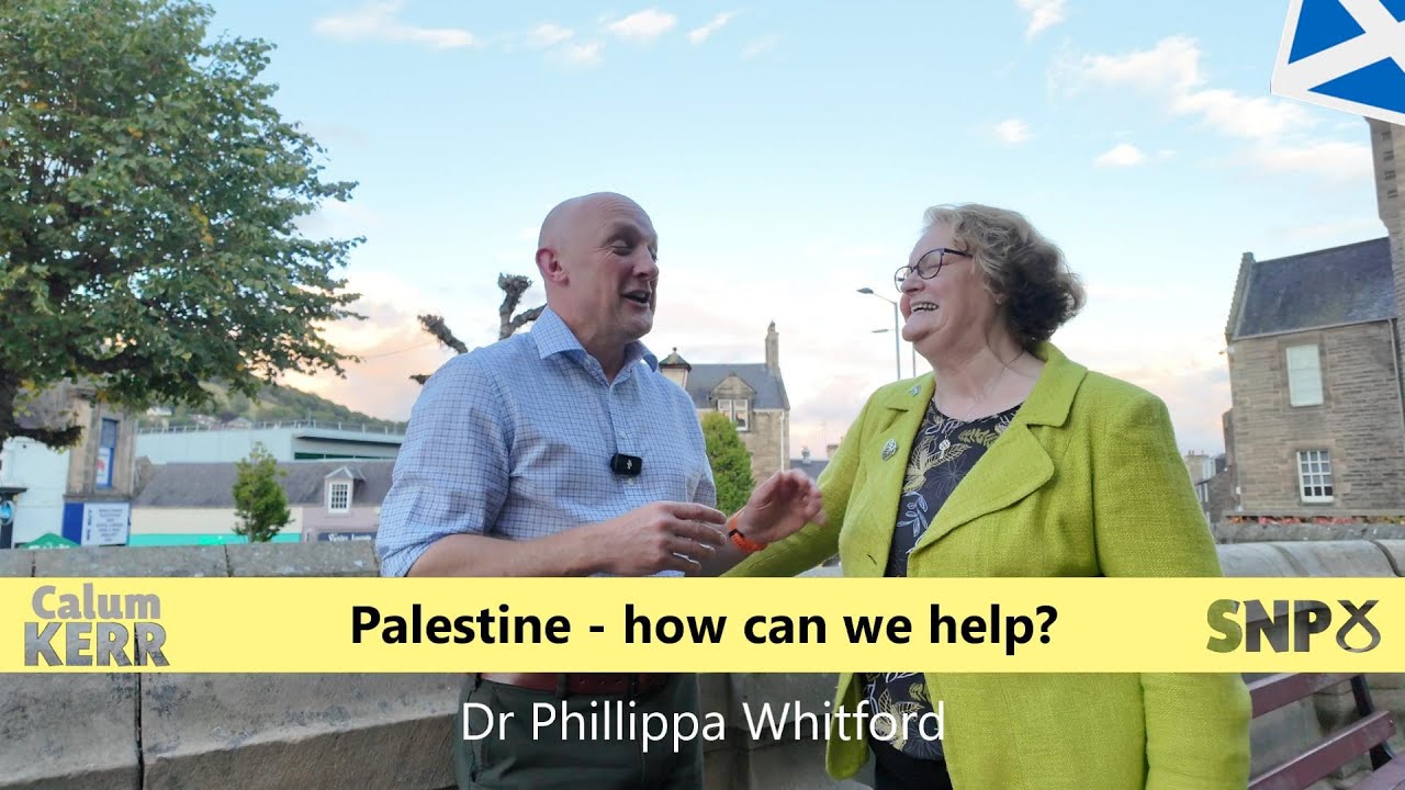 Dr Philippa Whitford talks about Palestine and how we can help - YouTube