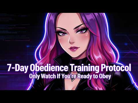 7-Day Obedience Training Protocol | Only Watch If You’re Ready to Obey FDom Hypnosis