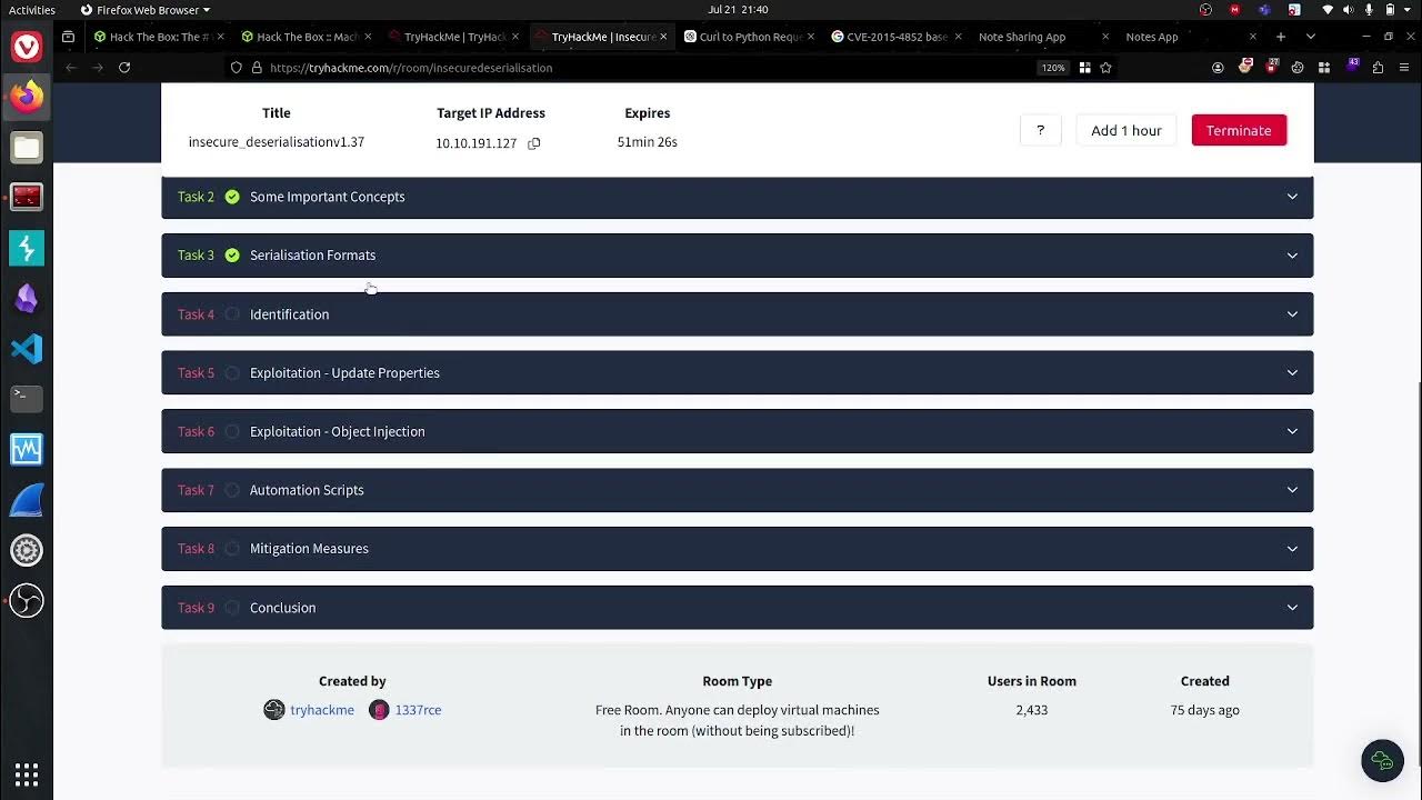 insecure deserialisation - YouTube