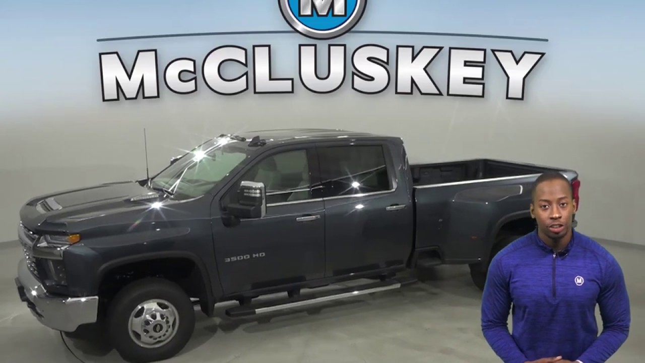 202583 New 2020 Chevrolet Silverado 3500 HD Dually Gray Crew Cab 4WD ...